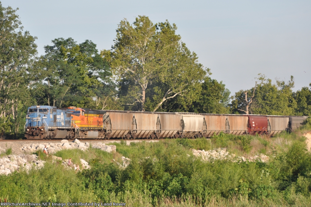 NS 8357 On NS 44 A Westbound